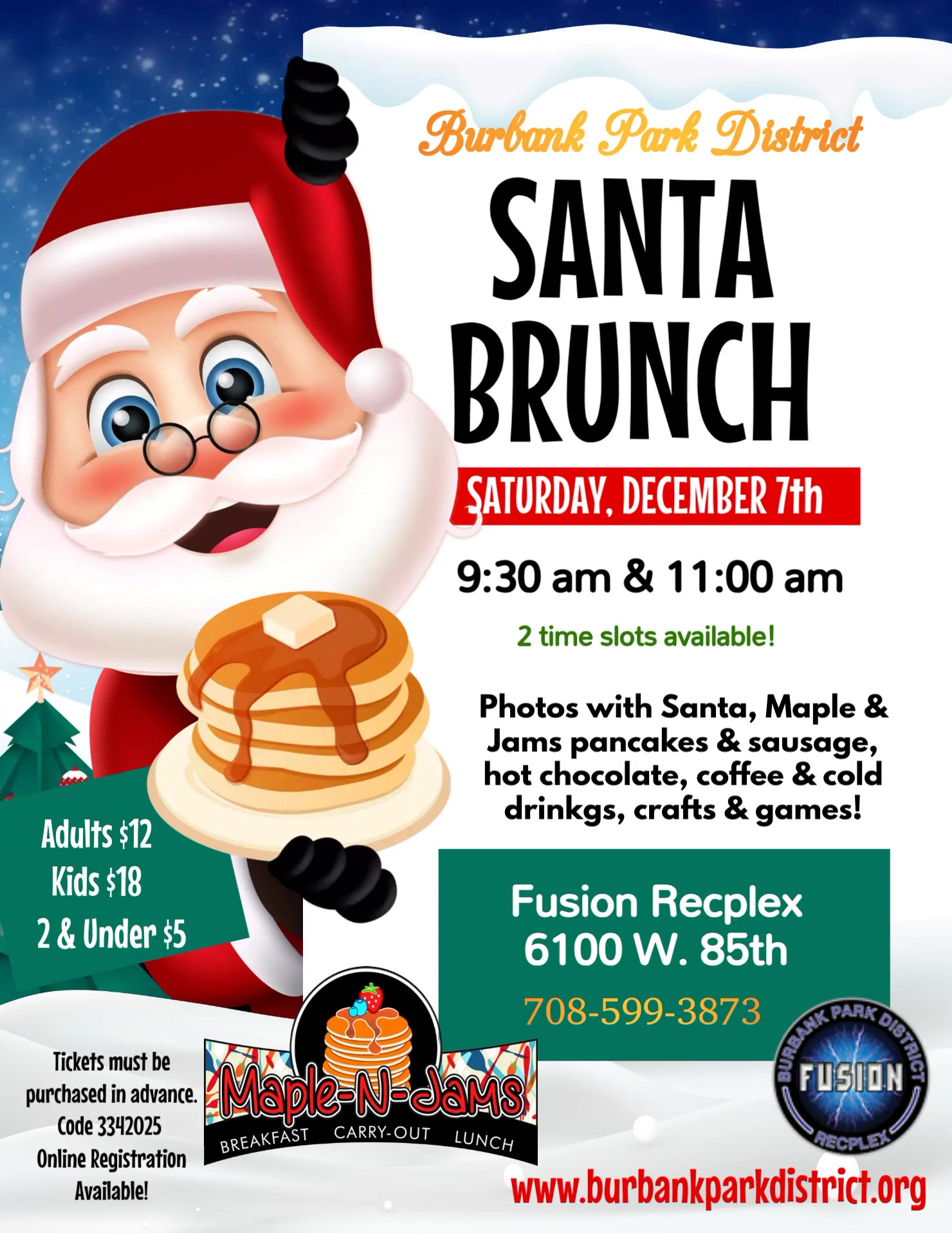 Burbank Park District – "Where Fitness and Recreation Become One"