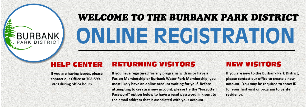 Burbank Park District | "Where Fitness and Recreation Become One"