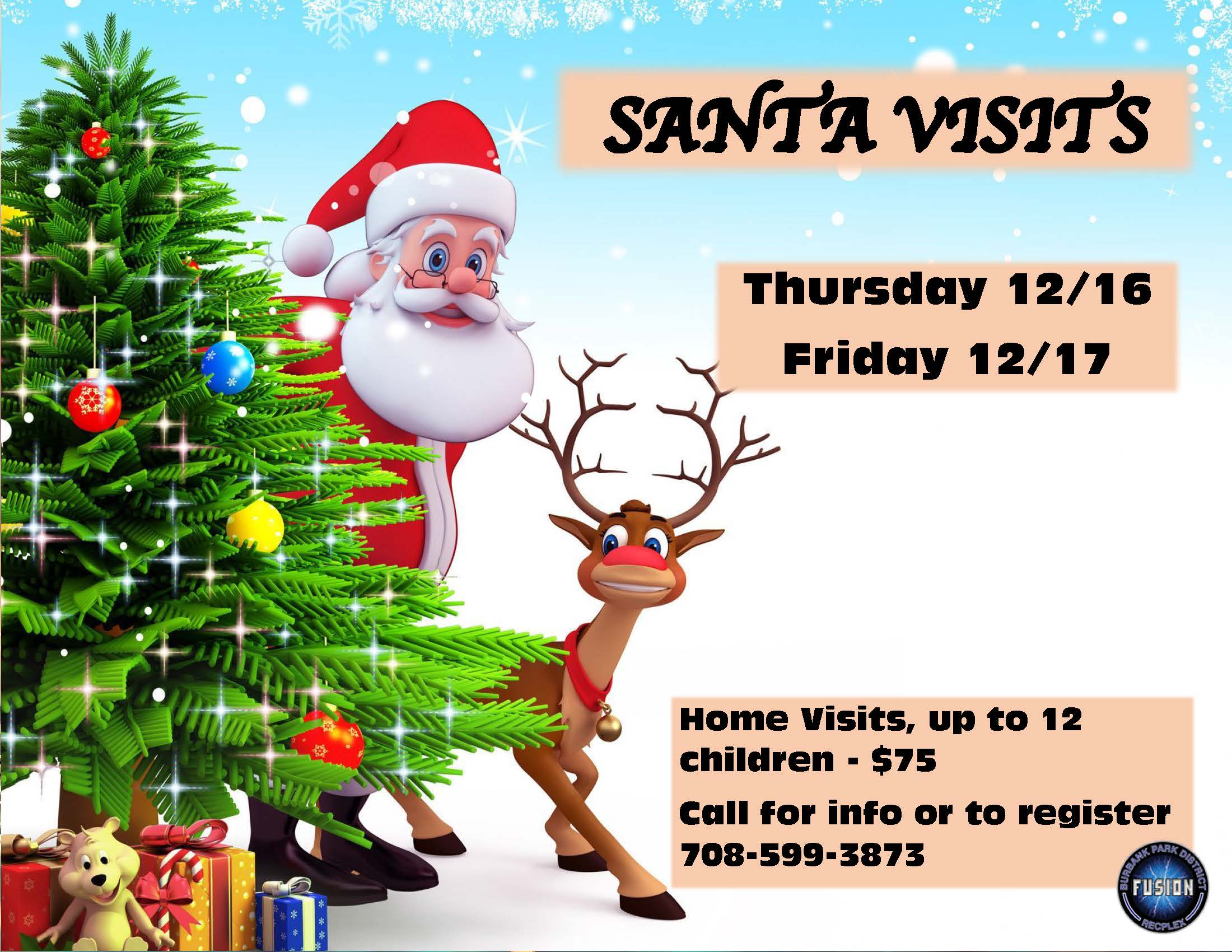 Santa Visit – Burbank Park District