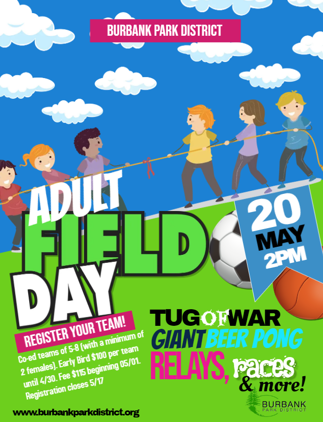 Burbank Park District is the place to be! | Burbank Park District