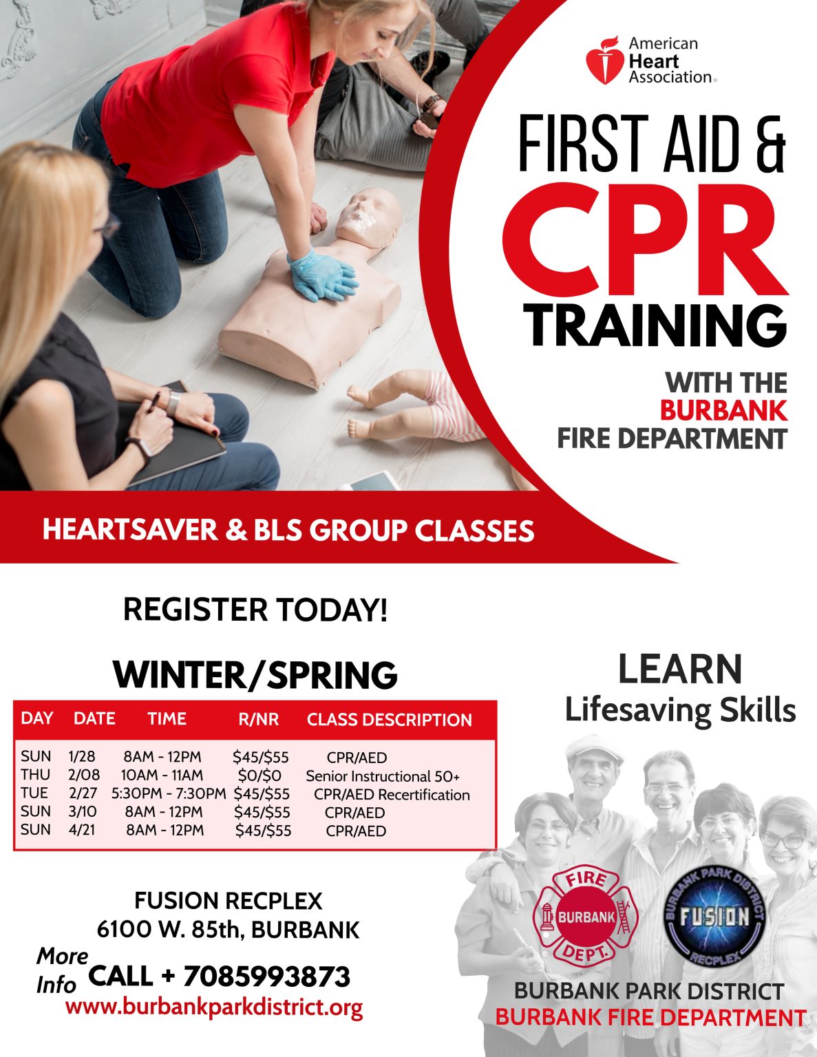 Adult Programs – Burbank Park District