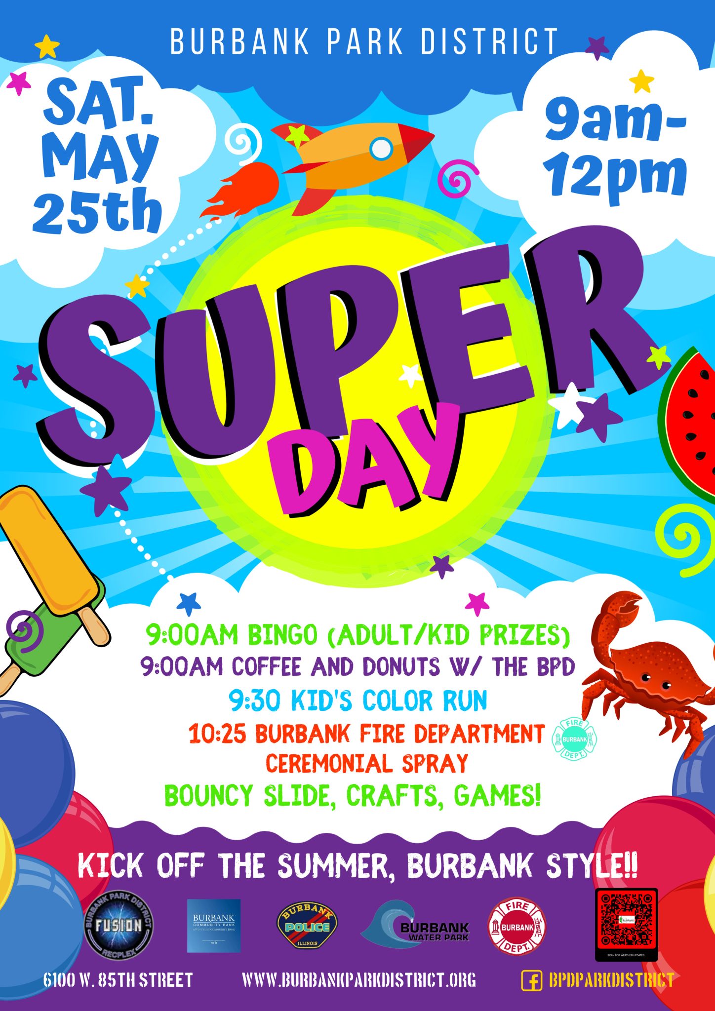 Upcoming Special Events – Burbank Park District